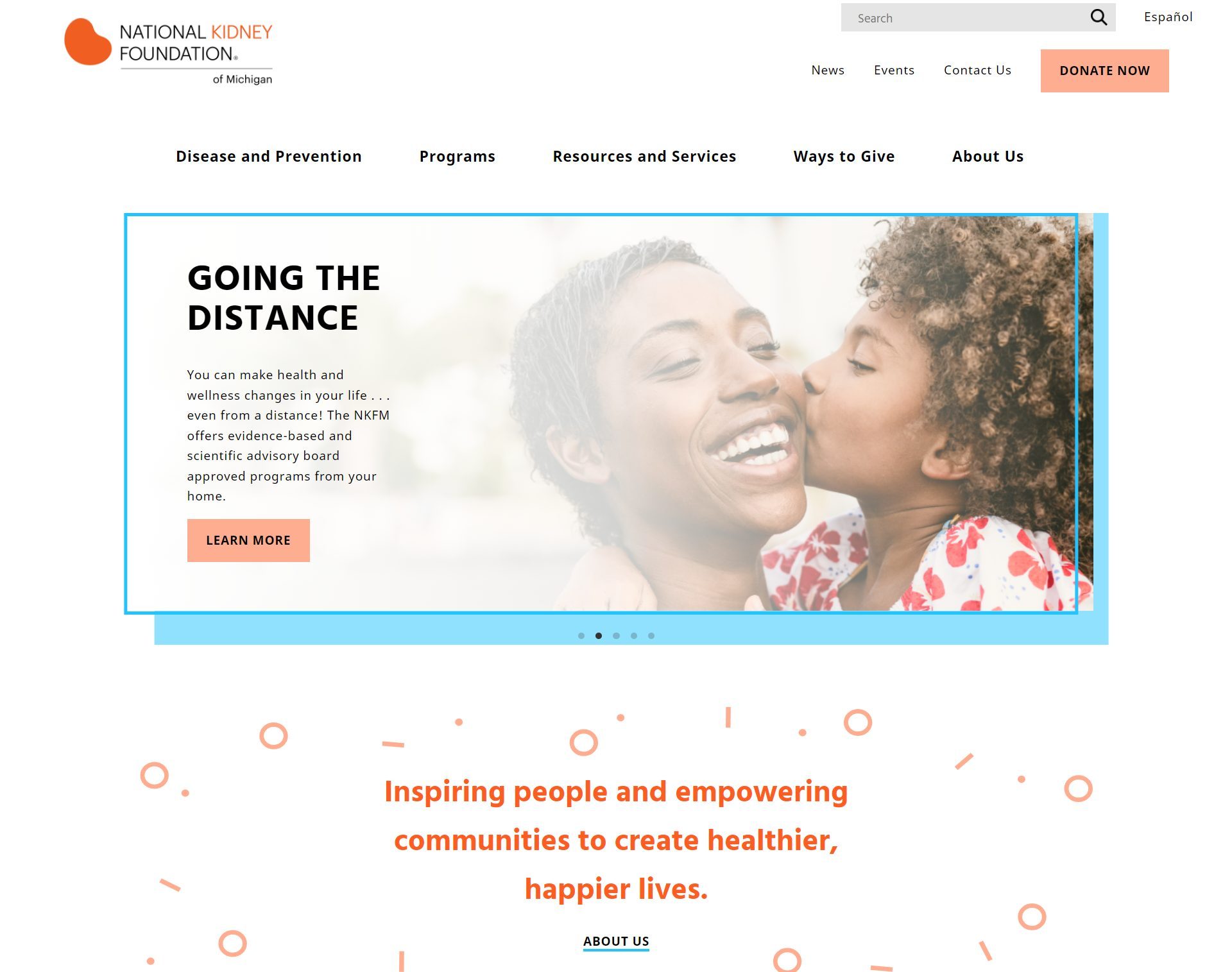 Health non-profit website design: Improving access to programs ...